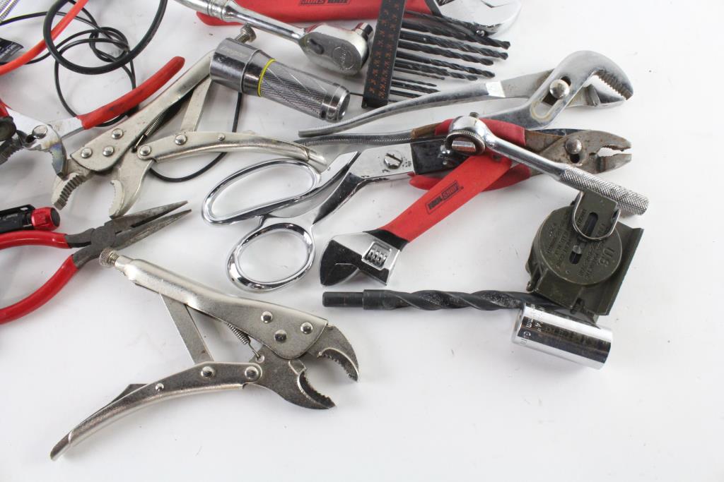 Rotary Tool, Vice Grips, And More, 10+ Pieces | Property Room