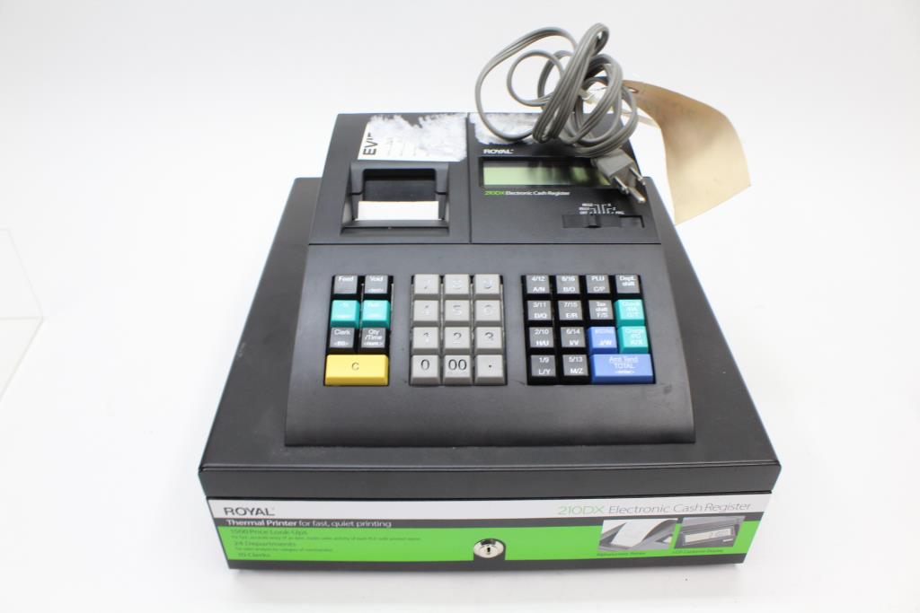 Royal 210dx Cash Register