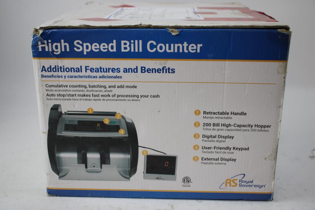 Royal Sovereign Bill Counter, RBC-2100 | Property Room