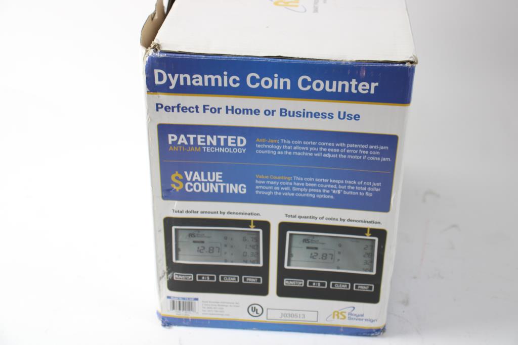 Royal Sovereign Dynamic Coin Counter, FS-44P | Property Room