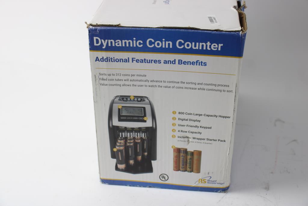 Royal Sovereign Dynamic Coin Counter, FS-44P | Property Room