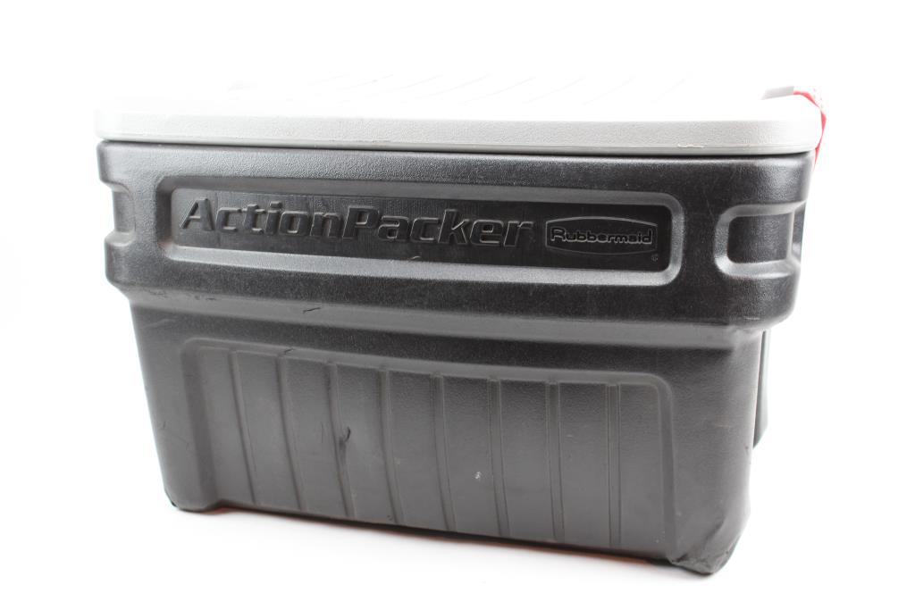 Rubbermaid Action Packer Lockable Storage Box | Property Room