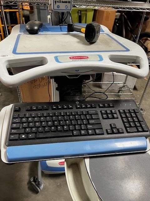Rubbermaid Mobile Medical Workstation | Property Room