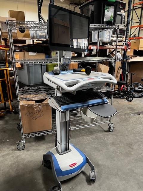 Rubbermaid Mobile Medical Workstation | Property Room