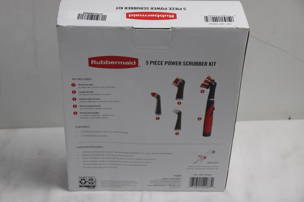 Rubbermaid, Power Scrubber Kit | Property Room
