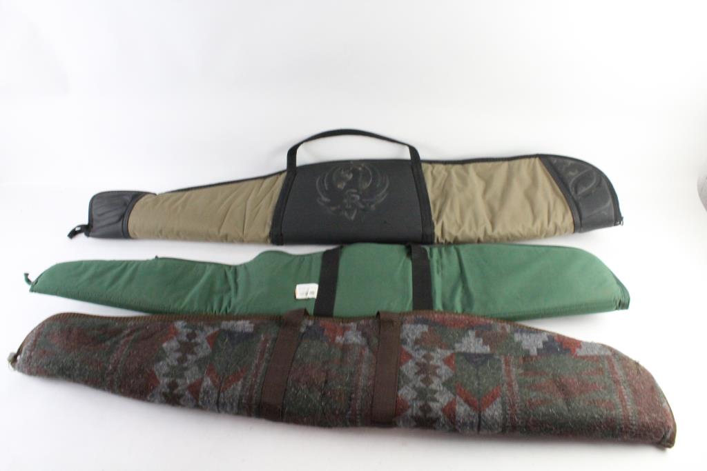Ruger And Other Soft Rifle Cases, 3 Pieces | Property Room