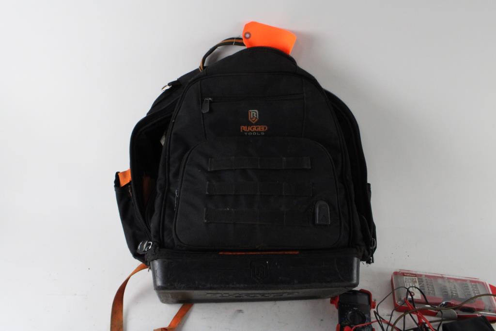 Rugged Tools Backpack, And More, 10+ Pieces | Property Room