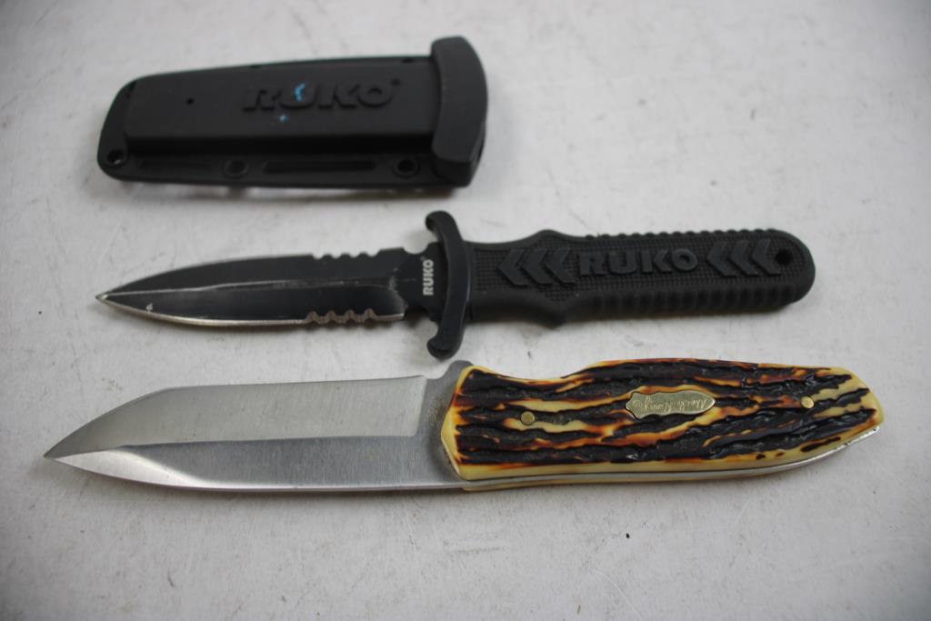 Ruko Knife, Uncle Henry Knife, 2 Pieces | Property Room