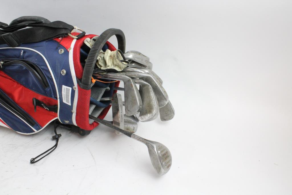 Rumar Bag With Clubs, 15 Pieces | Property Room