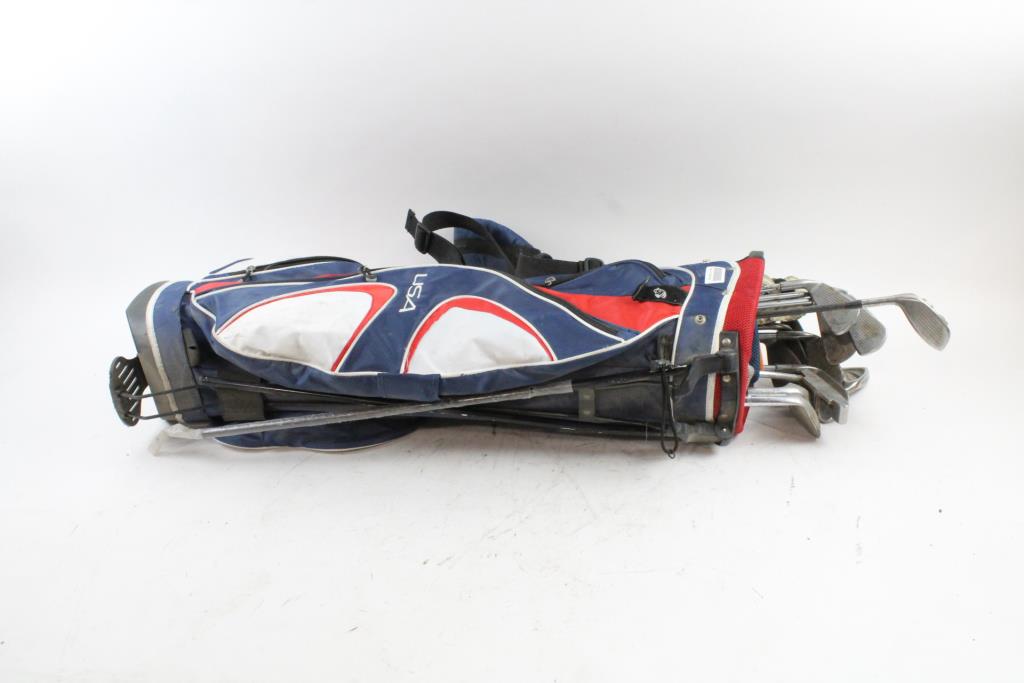 Rumar Bag With Clubs, 15 Pieces | Property Room