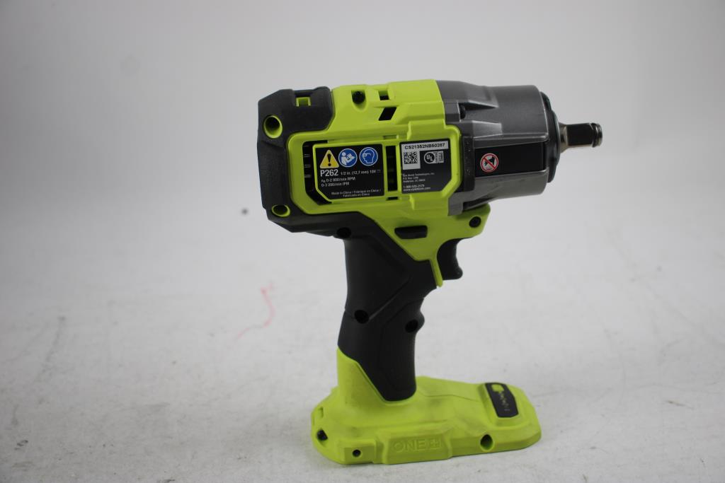 Ryobi 1/2" Impact Wrench, P262 | Property Room