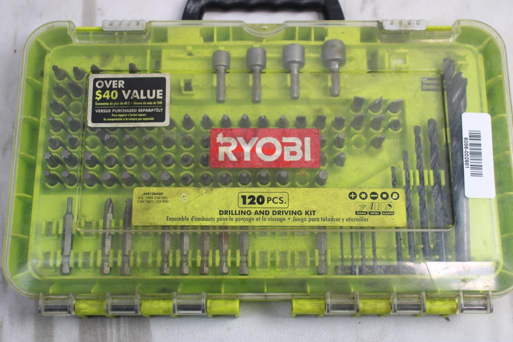 Ryobi 120pc Drilling And Driving Kit | Property Room