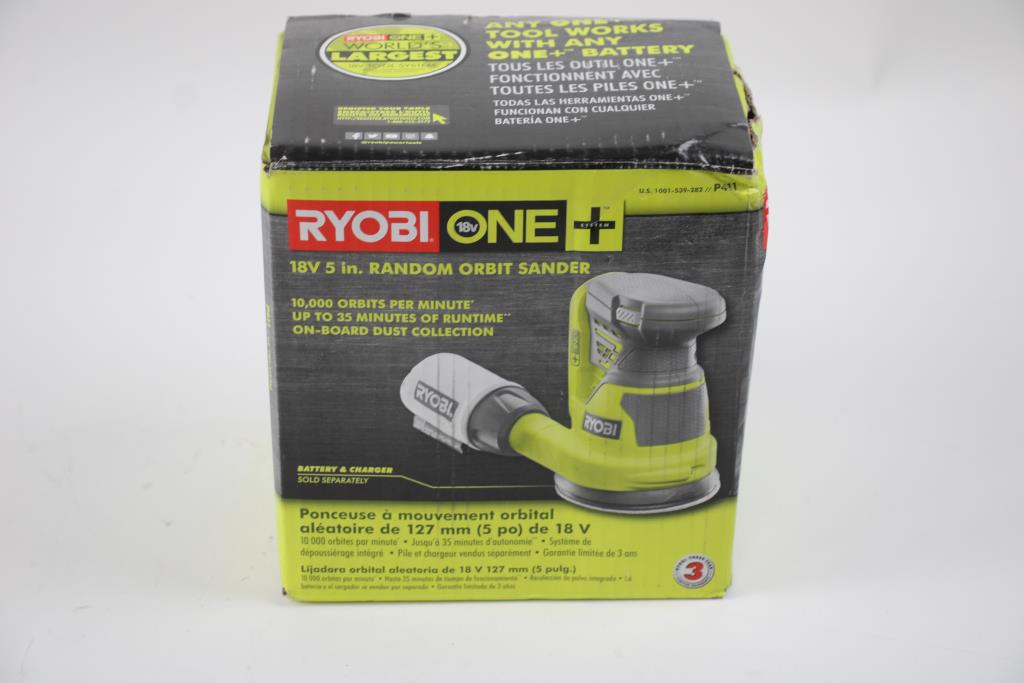 Ryobi 18v 5 Inch Random Orbit Sander P411 | Property Room