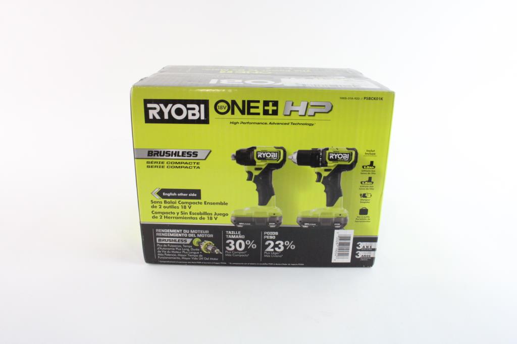 Ryobi 18V Compact 2-Tool Kit | Property Room