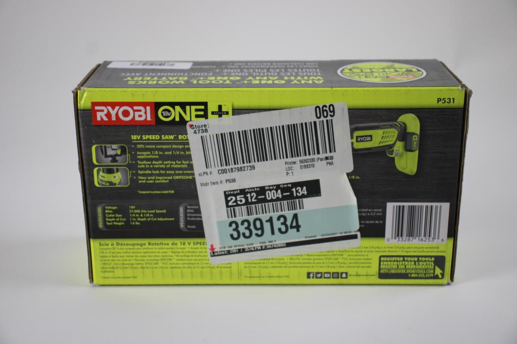 Ryobi 18v Speed Saw Rotary Cutter | Property Room