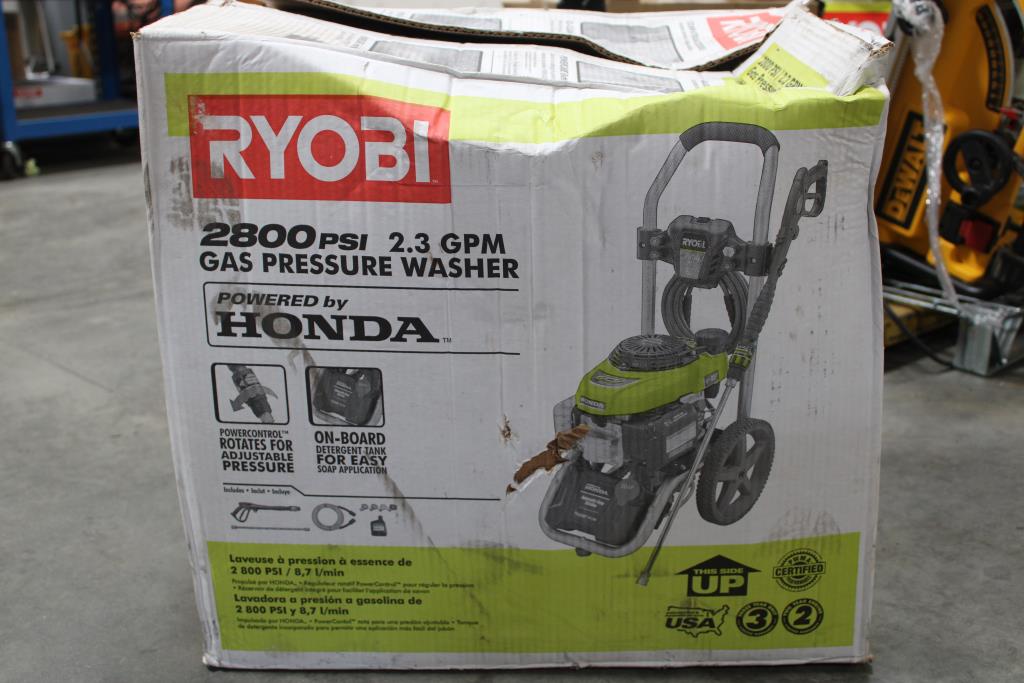 Ryobi 2800 PSI 2.3 GPM Gas Pressure Washer | Property Room