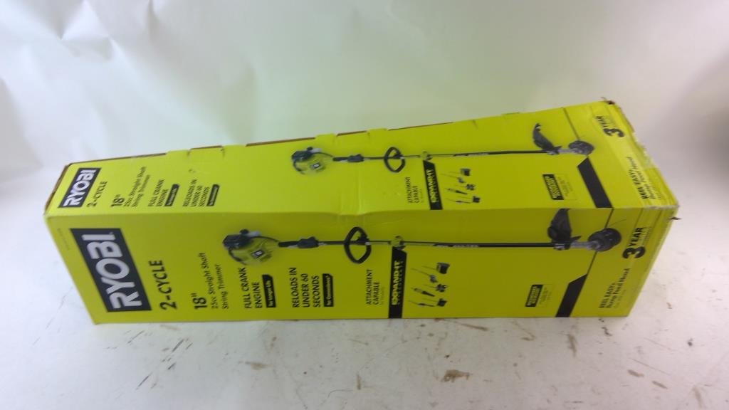 Ryobi 2-Cycle 25cc Straigh Shaft String Trimmer | Property Room