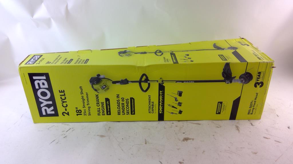 Ryobi 2-Cycle 25cc Straigh Shaft String Trimmer | Property Room