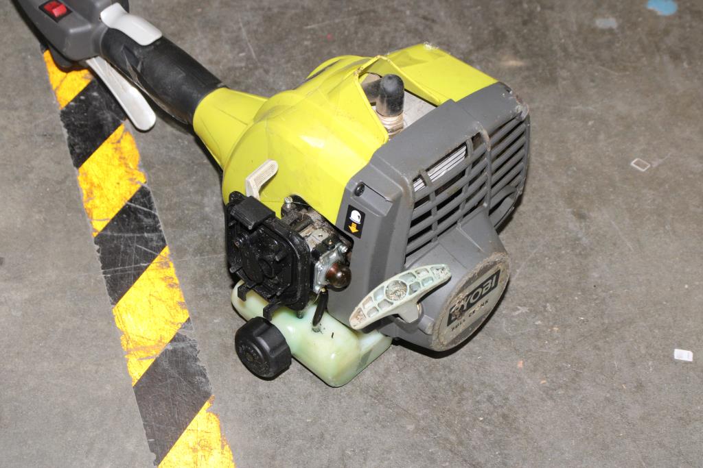 Ryobi 2-Cycle Full Crank Straight Gas Shaft String Trimmer | Property Room