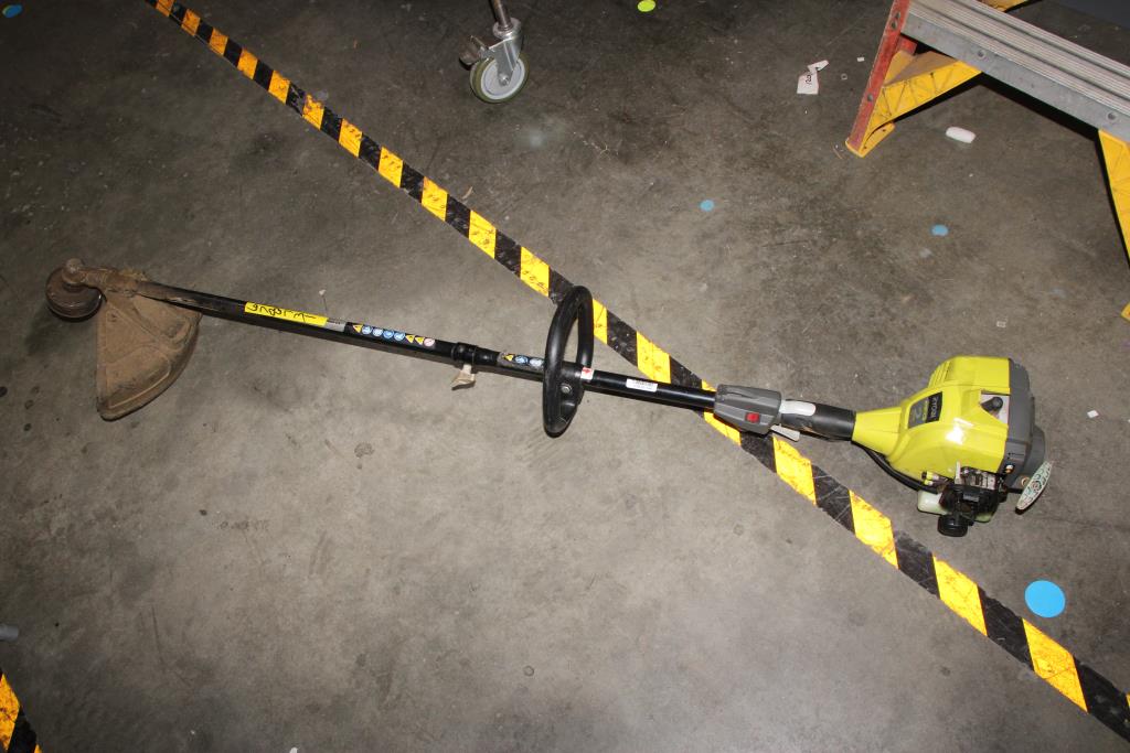 Ryobi 2-Cycle Full Crank Straight Gas Shaft String Trimmer | Property Room