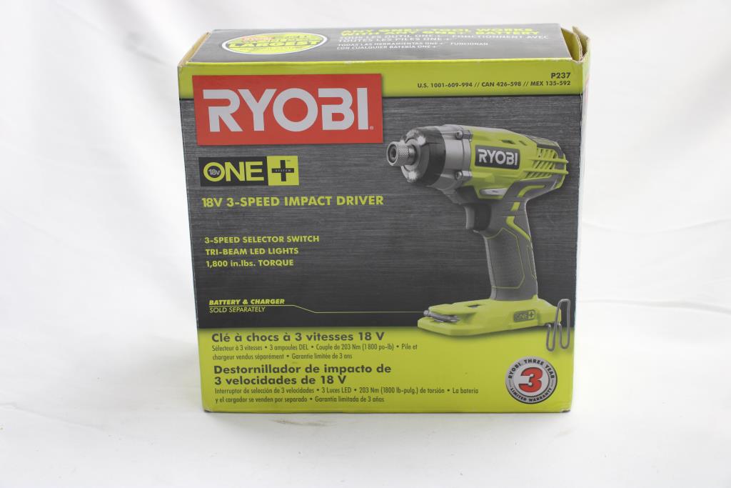 Ryobi 3-Speed Impact Driver | Property Room