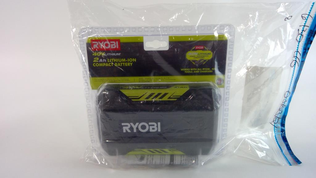 Ryobi 40V Lithium 2Ah Compact Battery | Property Room