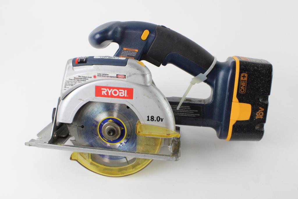 Ryobi 5 1/2" Circular Saw With Laser And Battery | Property Room