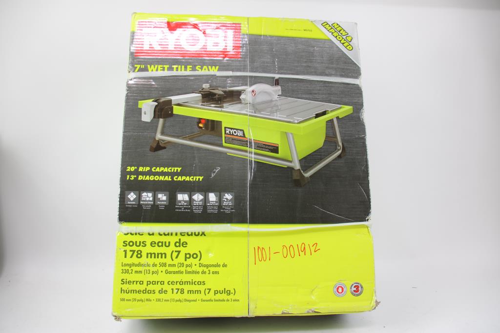 Ryobi 7" Wet Tile Saw | Property Room