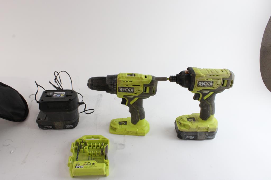 Ryobi Bag With Drills & Accessories | Property Room