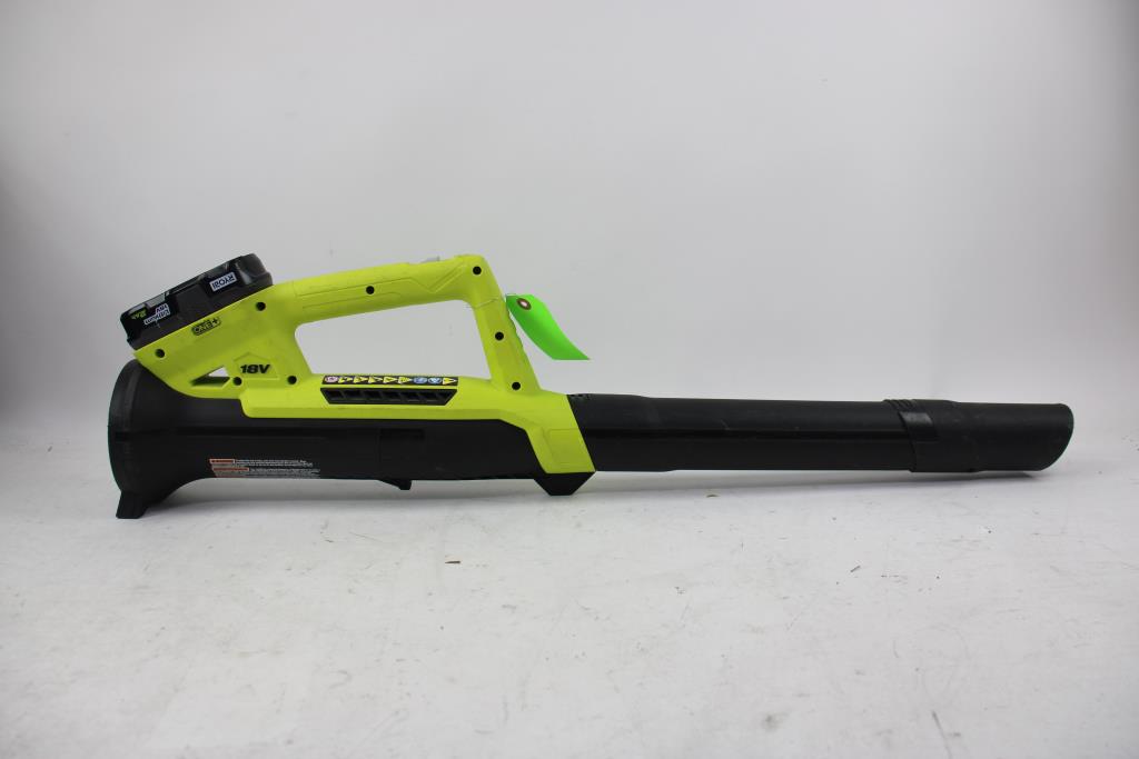 Ryobi Blower P2109 18V Blower | Property Room