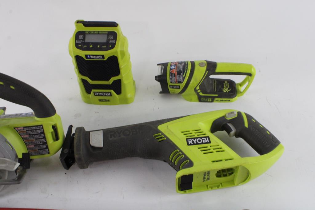 Ryobi Bulk Power Tool Set With Batteries, 6+ Pieces | Property Room
