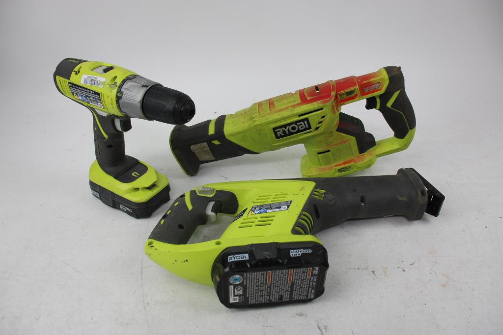 Ryobi, Central Neumatic, Tool Lot | Property Room