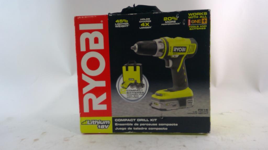 Ryobi Compact Drill Kit | Property Room