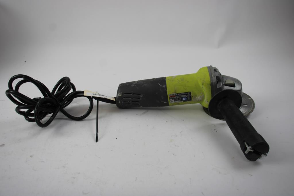 Ryobi Corded Angle Grinder, AG4031G | Property Room