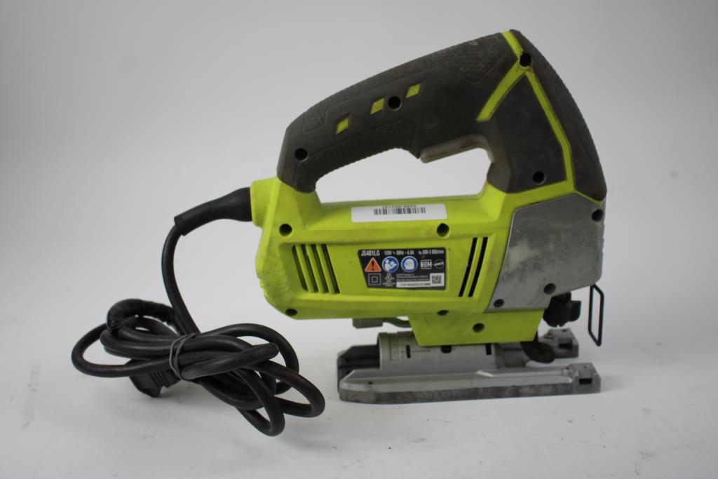 Ryobi Corded Variable Speed Jig Saw, JS481LG | Property Room