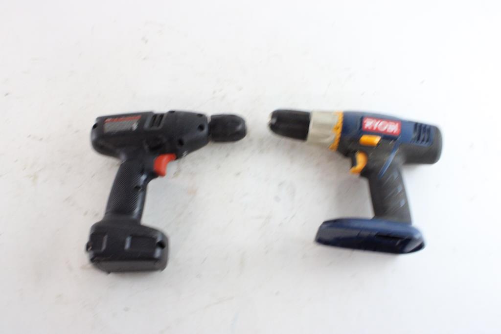 Ryobi Cordless Drill, Socket Set & More, 5+ Pieces | Property Room