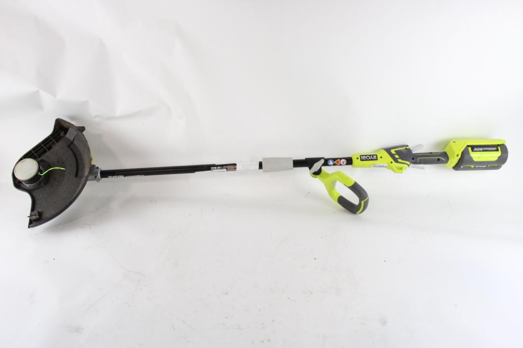 Ryobi Cordless Edger With Battery And Charger | Property Room