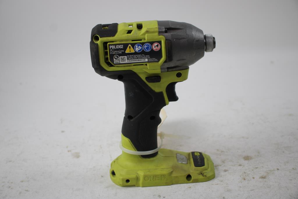 Ryobi Cordless Impact Driver, PBLID02 | Property Room