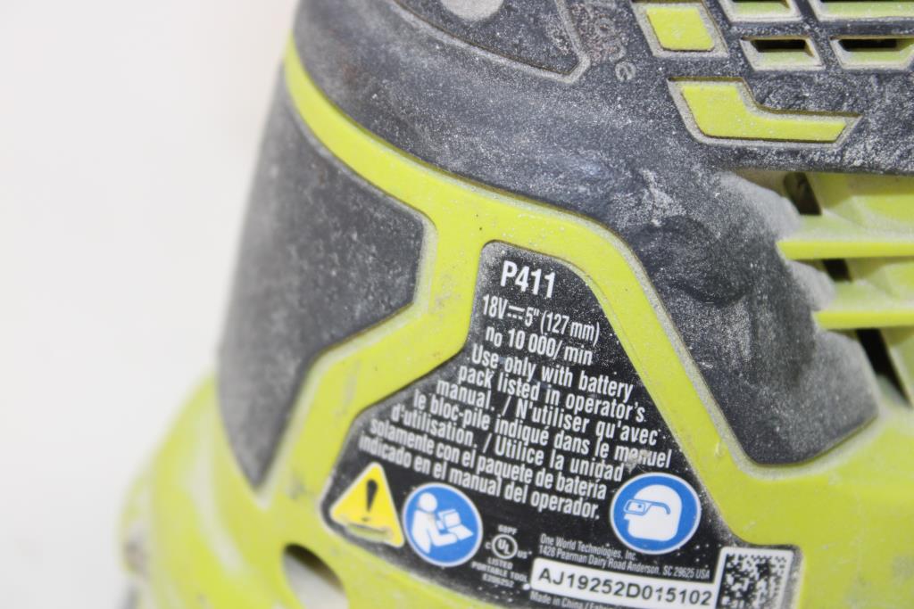 Ryobi Cordless Orbit Sander P411 Tool Only | Property Room