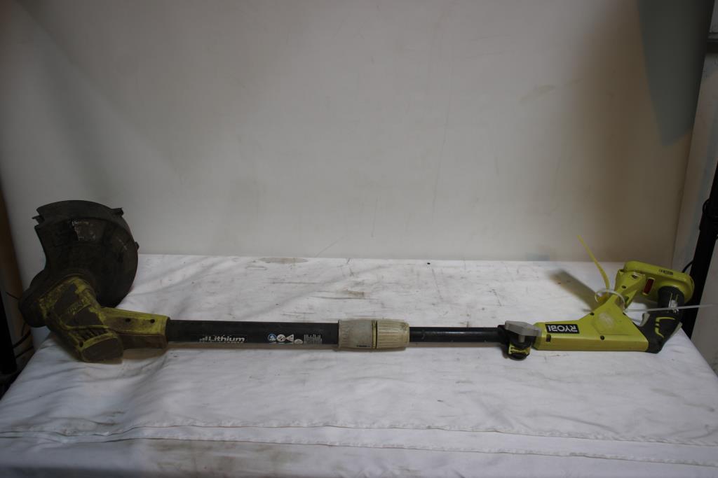 Ryobi Cordless String Trimmer/edger 18V | Property Room