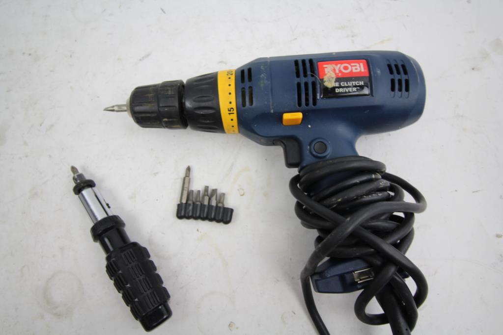 Ryobi D45C Drill With Accessories. | Property Room