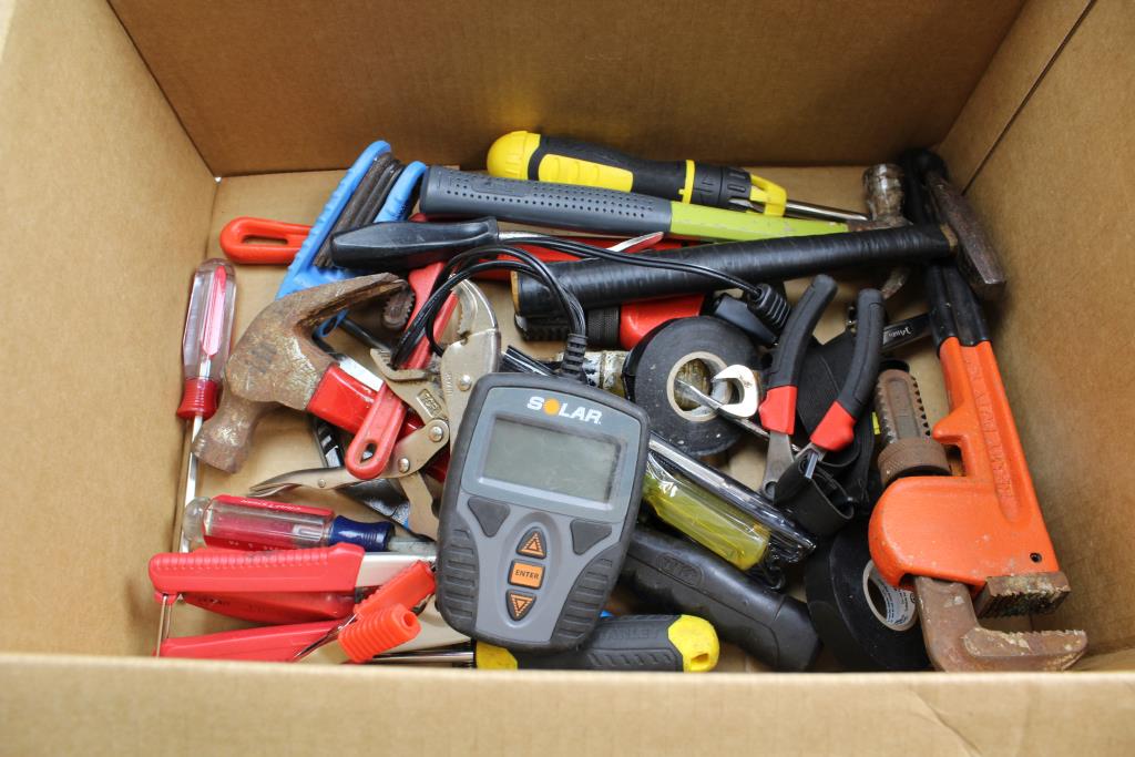 Ryobi Drill, Solar Battery & System Tester, Hand Tools, & More; 10 ...
