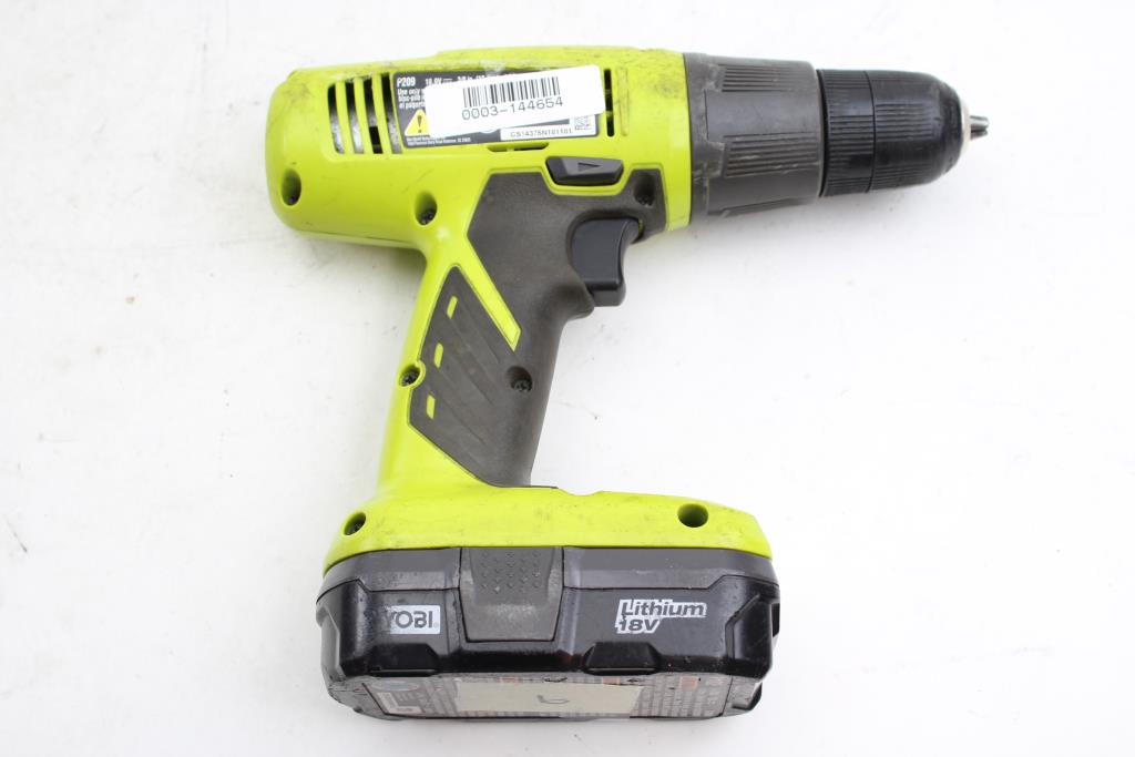 Ryobi P209 Cordless Drill | Property Room