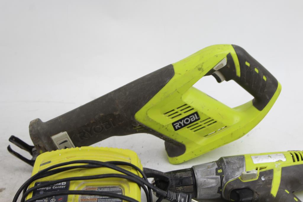 Ryobi P250 Drill And P513 Reciprocating Saw | Property Room