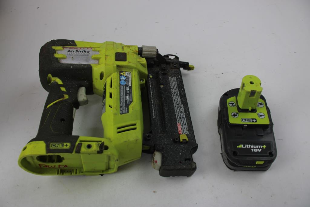 Ryobi P320 Brad Nailer, And Ryobi P506 Circular Saw | Property Room