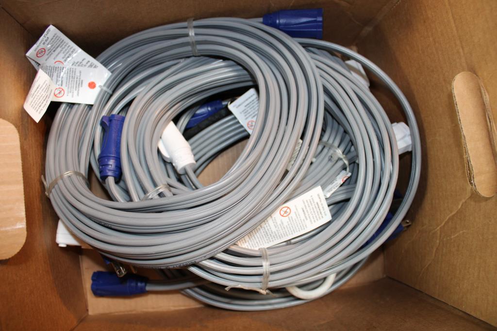 Ryobi P700 Worklight & Assorted Power Cords; 5+ Pieces | Property Room