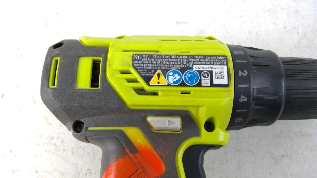 Ryobi Power Drill, P215 | Property Room