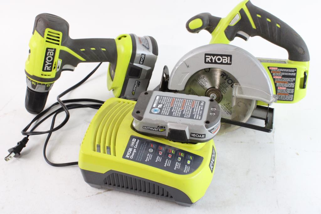 Ryobi Power Tool Lot, 4 Pieces | Property Room