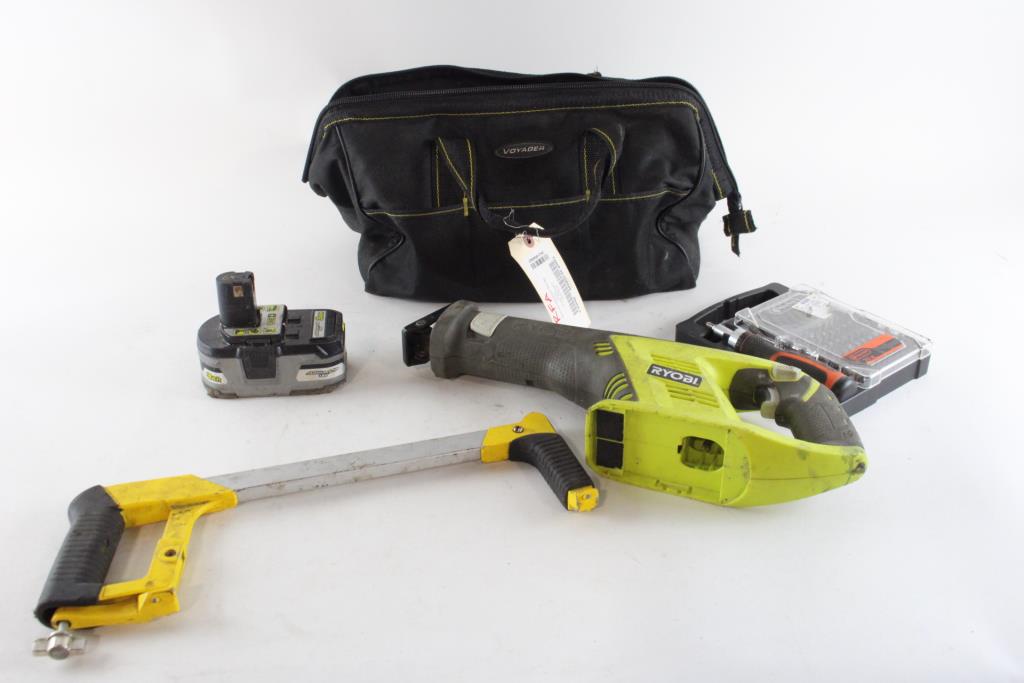 Ryobi Reciprocating Saw & Assorted Hand Tools, 10+ Pieces | Property Room