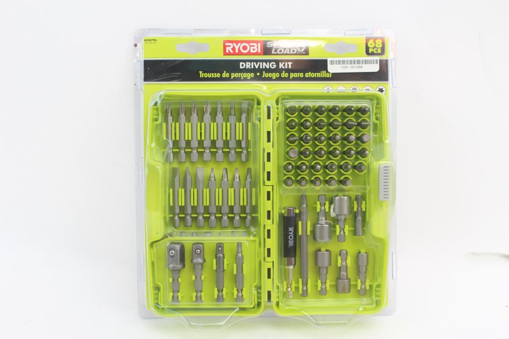 Ryobi Speed Load 68pc. Driving Kit (Model AR2079G) | Property Room